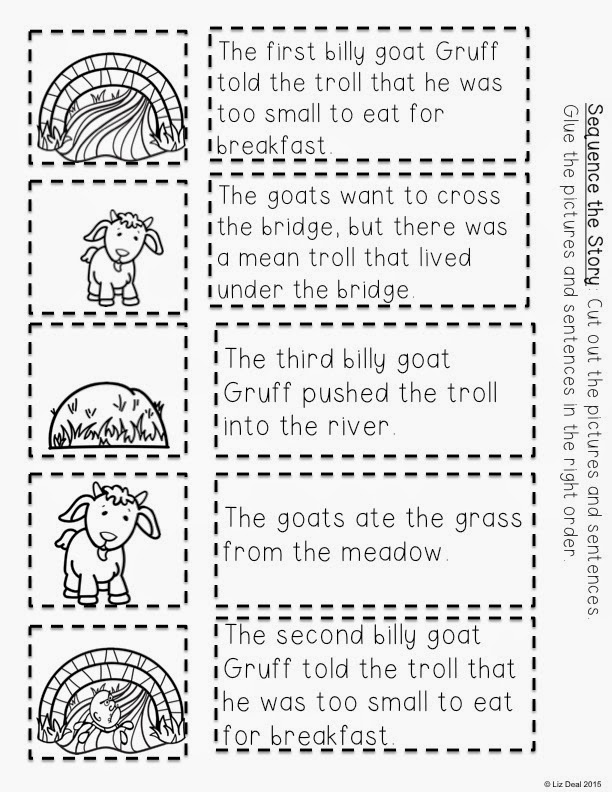 Polka Dot Firsties: 3 Billy Goats Gruff
