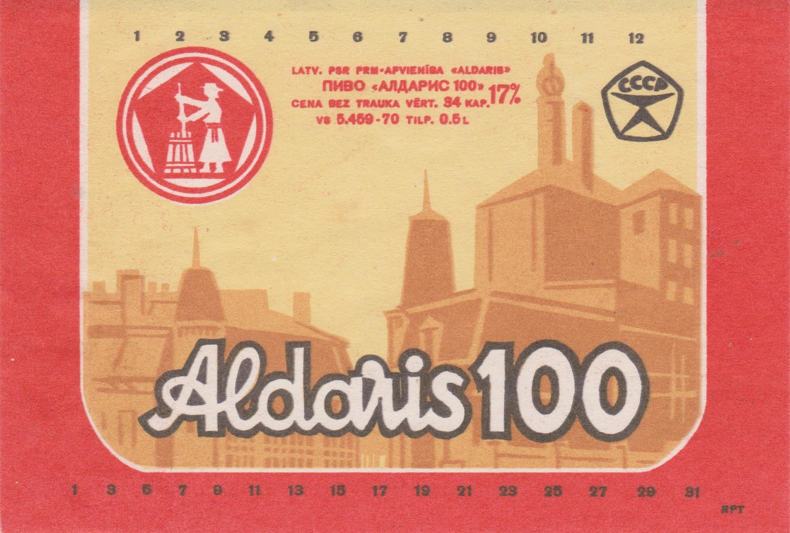 Alus: Aldaris, jubilejas