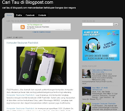 Cari tau di Blogspot.com Peringkat teratas Media terpercaya 2013 | PT ...