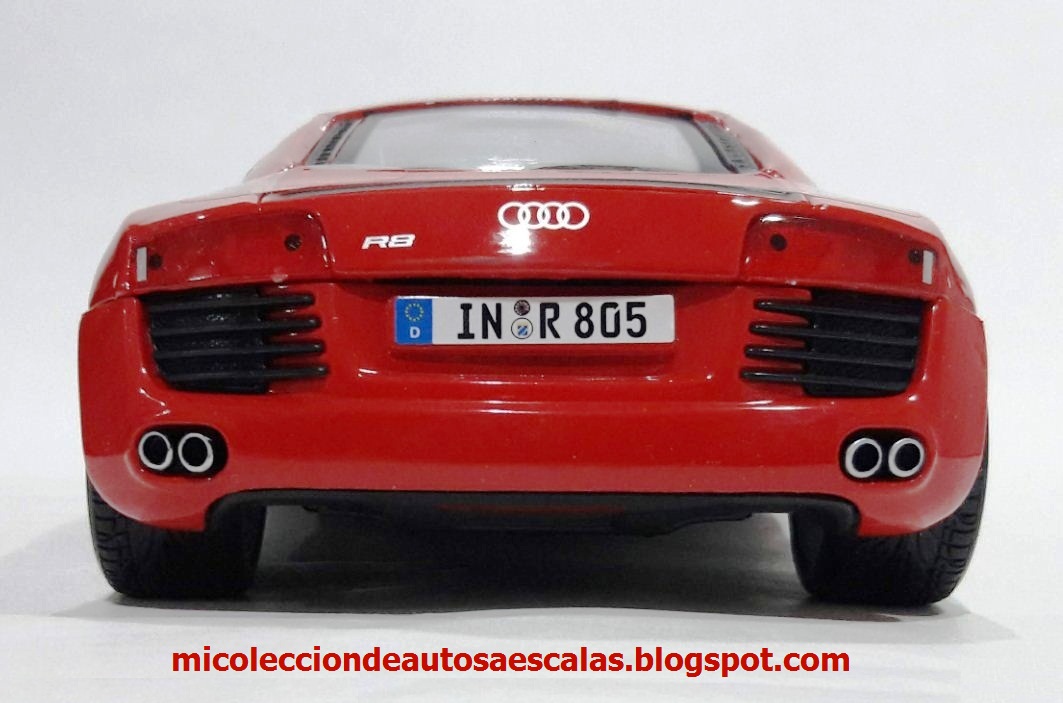 Mi colección de autos a escala.: Audi R8 Maisto 1:18 Premier Edition.