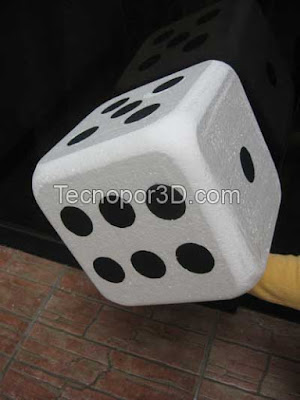 TRABAJOS EN TECNOPOR - lima Peru: Dado