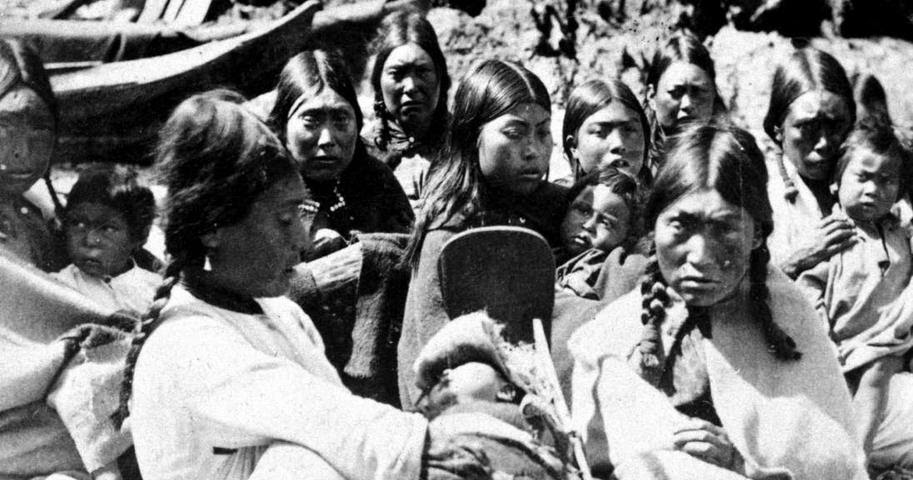 Northern Vancouver Island ~ The Undiscovered Coast: Quatsino First Nations practice head binding ...