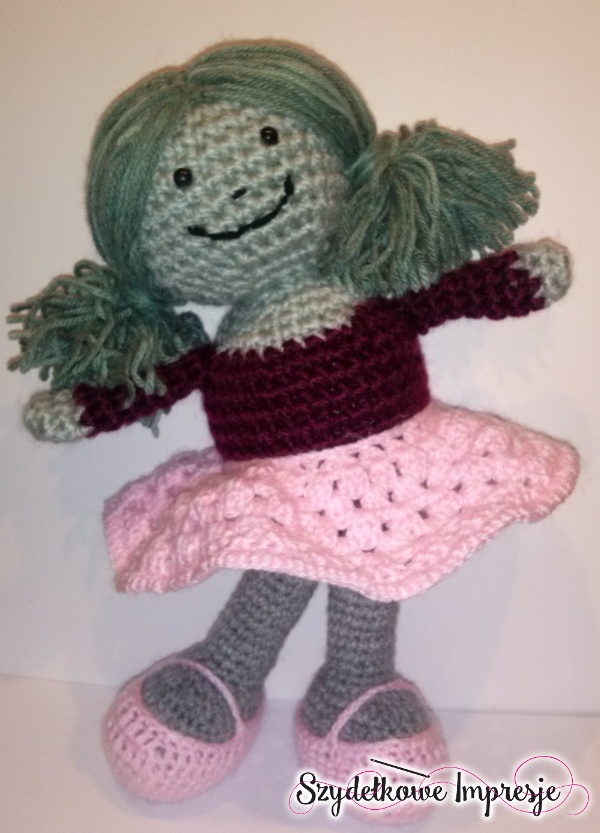 Szydełkowe Impresje: Moja lalka Mariolka / My first amigurumi doll