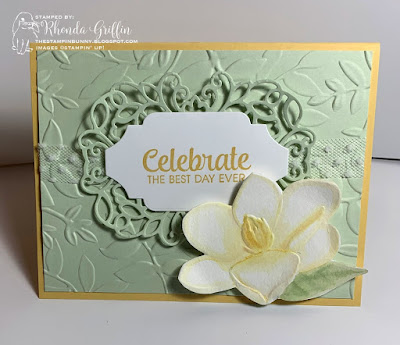 The Stampin' Bunny: Magnolia 3D Embossing Folder