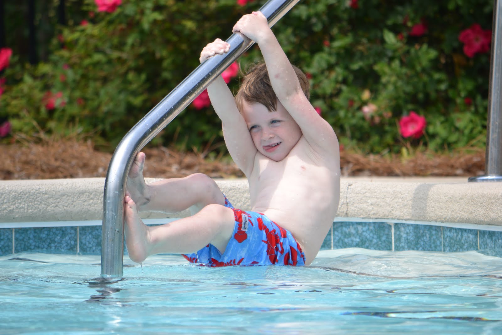 Patrick Family Blog: SB2011: Pool Fun