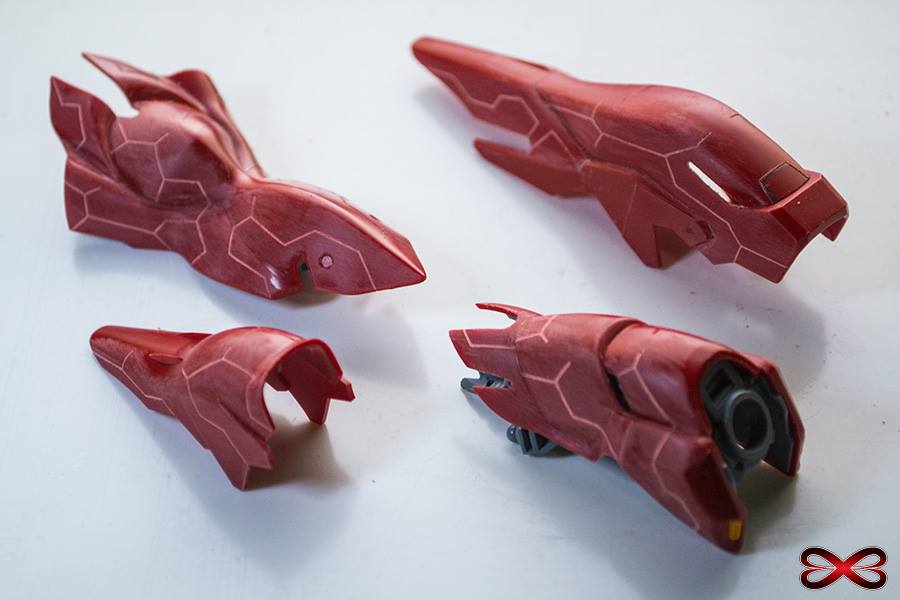 X marks the Gundam Spot: SIN: Freehand Scribing