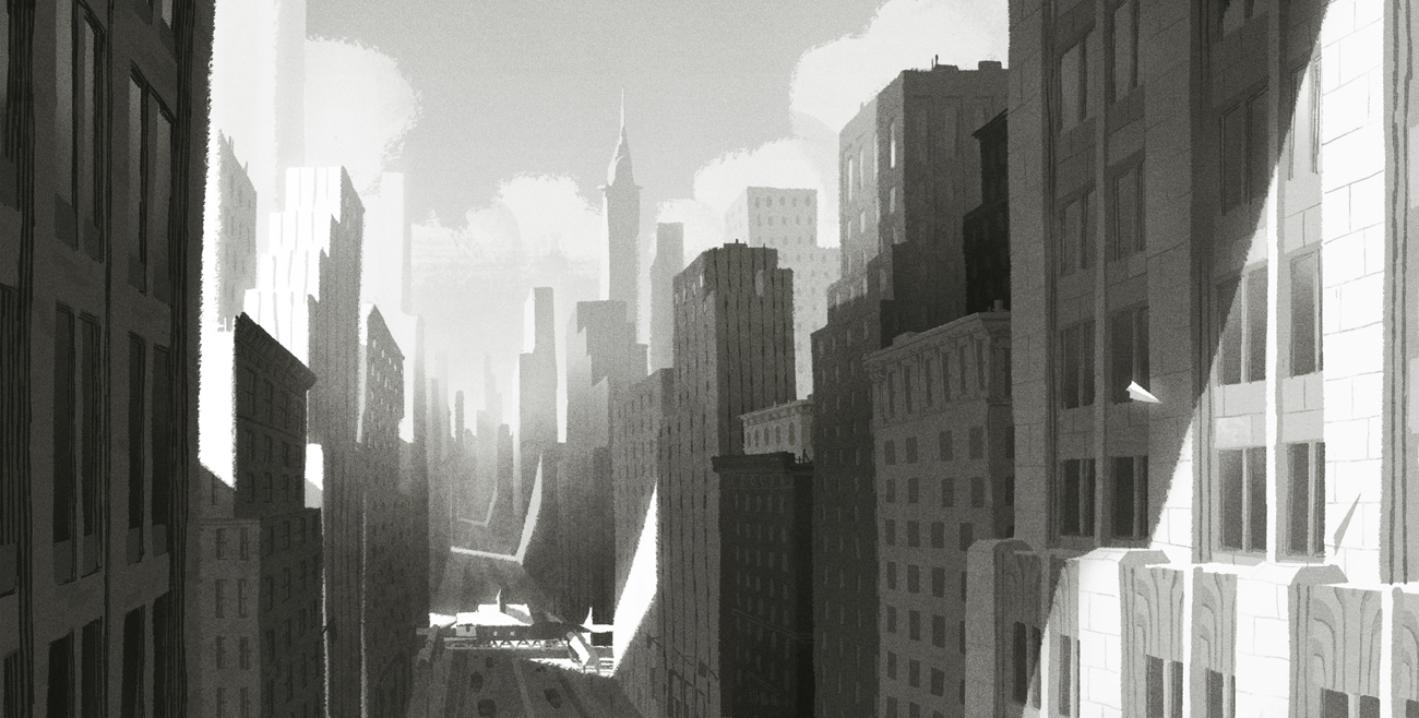 mingjue helen chen: Paperman Concept Art