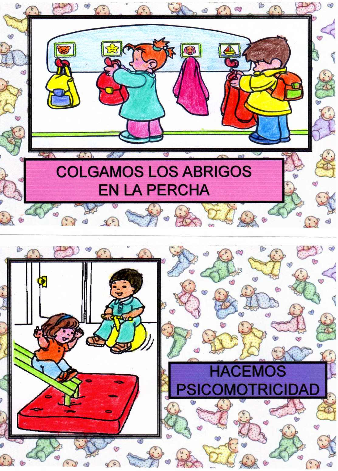 Actividades y ejercicios para infantil y primaria: Las rutinas de clase