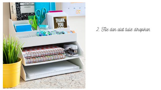 Tips Tepat Menata Meja Kerja Agar Lebih Nyaman - Personal Blog of Nia ...