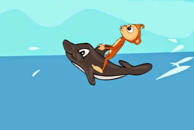 THE MONKEY AND THE DOLPHIN