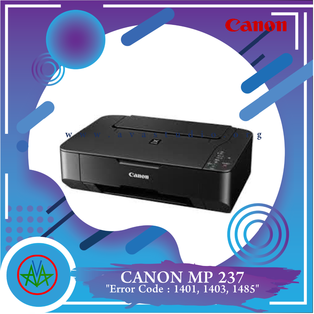 Cara Mengatasi Error Code 1401 1403 1485 Canon MP 237