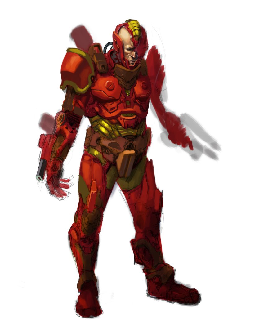 Otherverse Games: Art Preview: The Full Conversion Cyborg Player Race