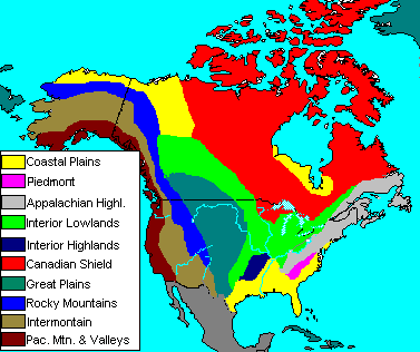 Mcclasses9: Physiographic Regions of Canada