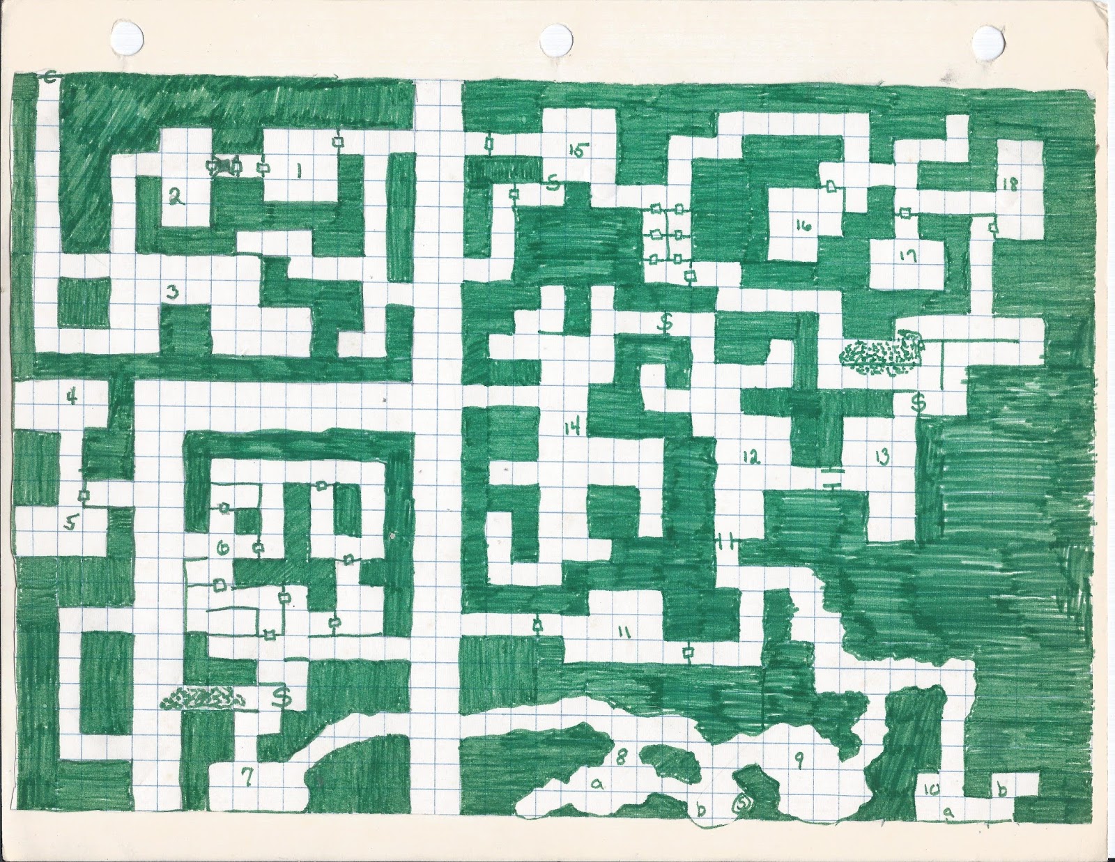 From Kuroth's Quill - grodog's AD&D blog: grodog's Mega-Dungeon Maps ...