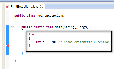 Selenium-By-Arun: 228. Printing the exception details in different ways