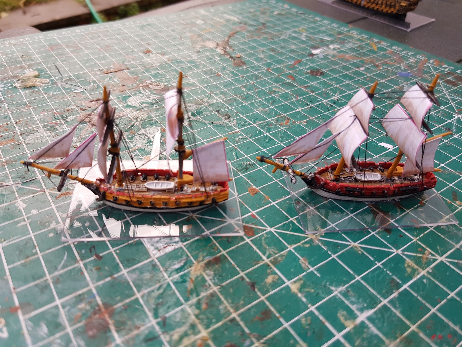 A Wargaming Gallimaufry: Post Captain - first naval engagement