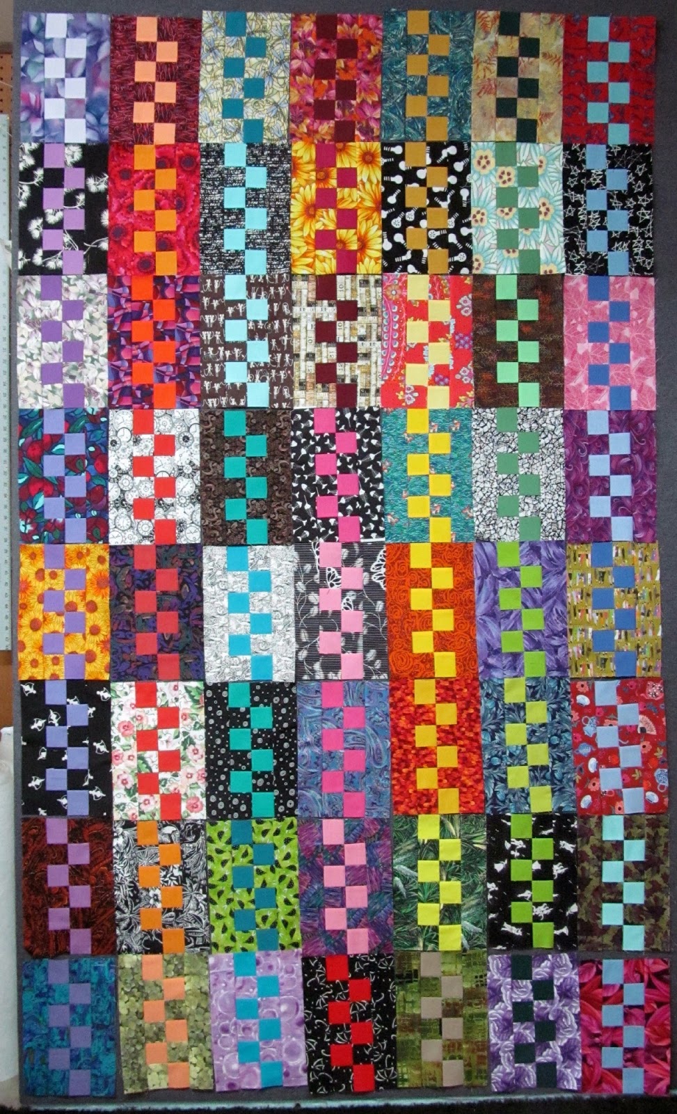 Exuberant Color : A few more blocks................