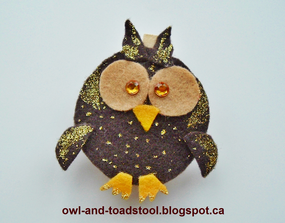 Owl & Toadstool: Felt Crafts