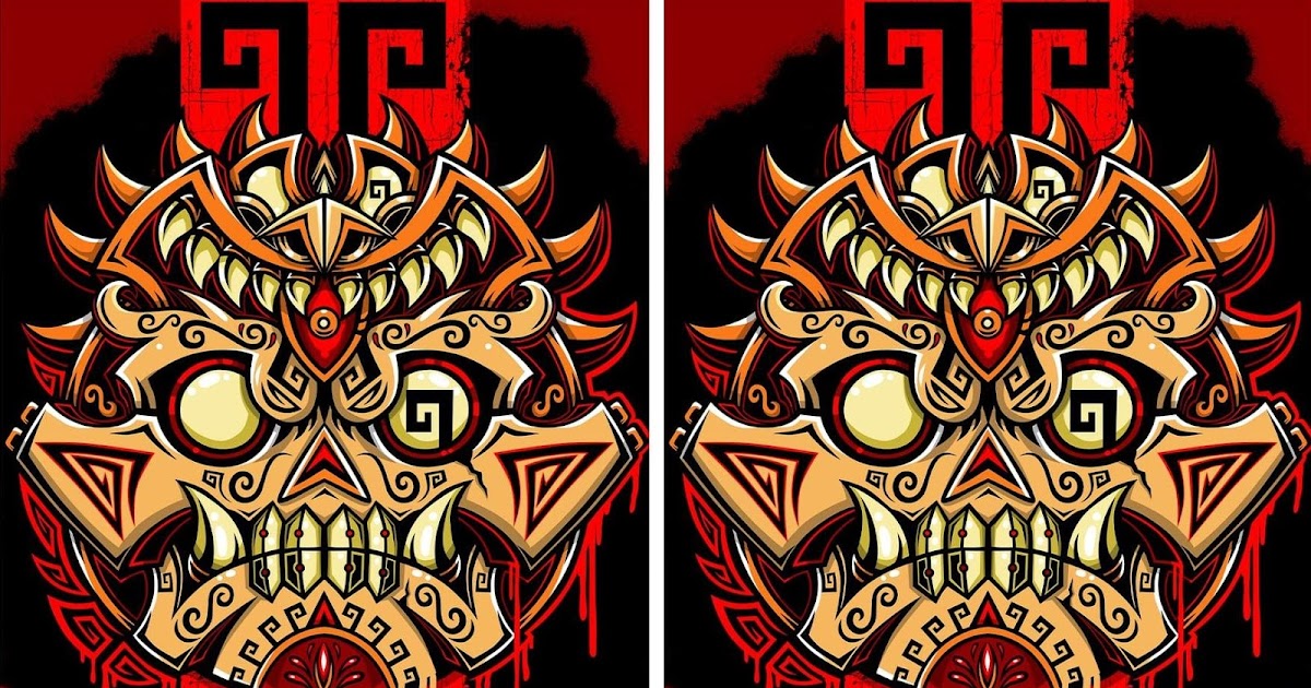 The Blot Says...: Urban Aztec Daruma Screen Print by Jesse Hernandez x ...