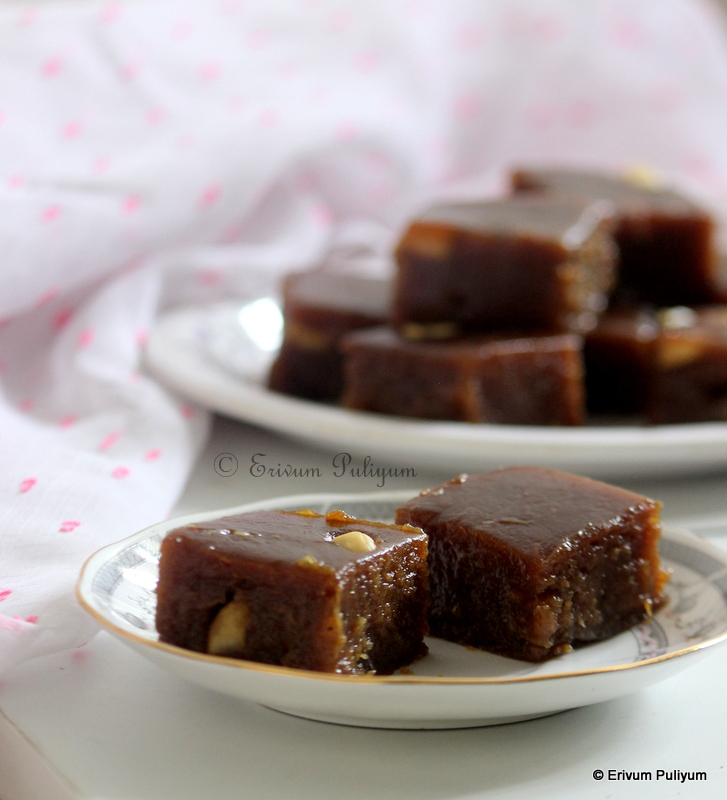 Erivum Puliyum: Chakka Halwa | Jackfruit Halwa & My 1000th Post