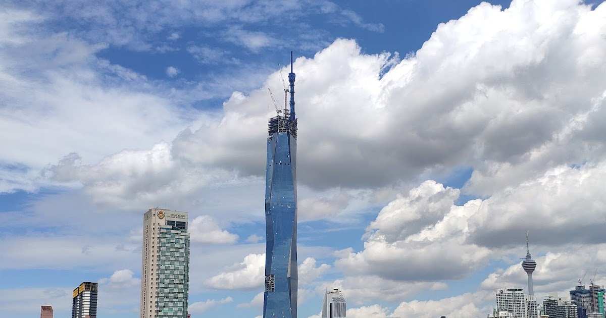 Scene of Tranquility: Topping out Merdeka 118