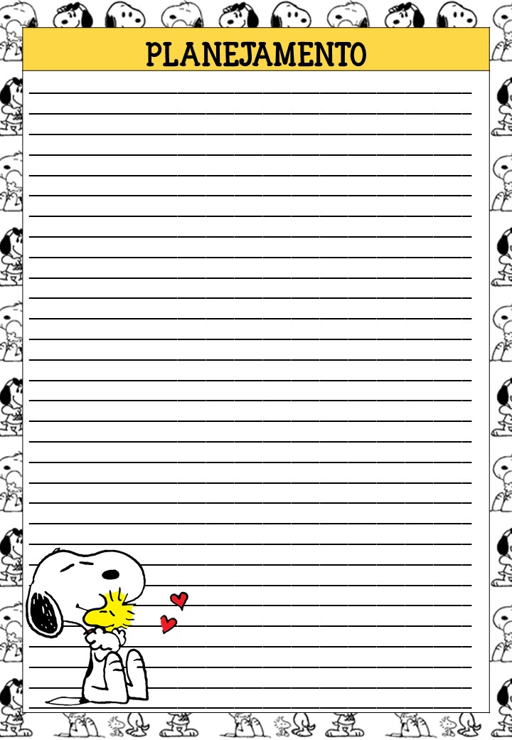 Planner Snoopy