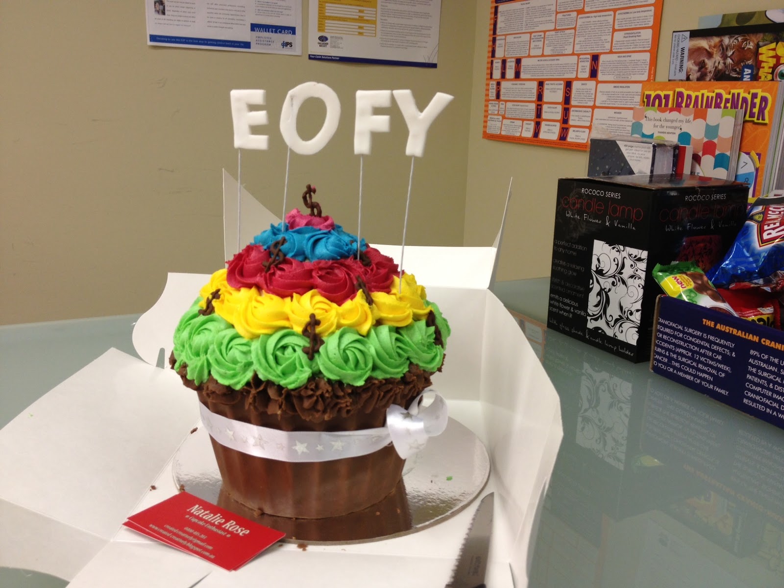 Created Creatively: End of Financial Year... Cake!