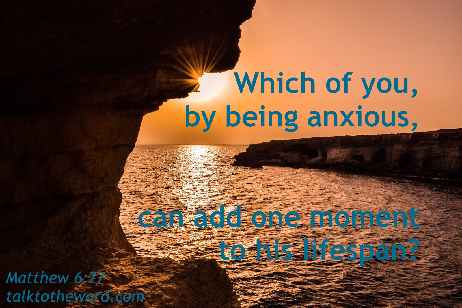 Matthew 6:27