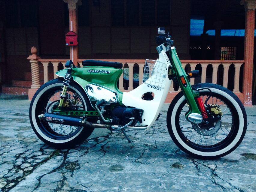 Foto Modifikasi Honda C70 Street Cub Terbaru 2016