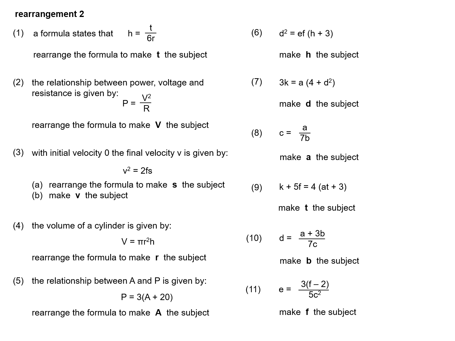 MEDIAN Don Steward mathematics teaching: change the subject 2