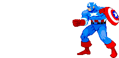 Capitão America - Cia dos Gifs
