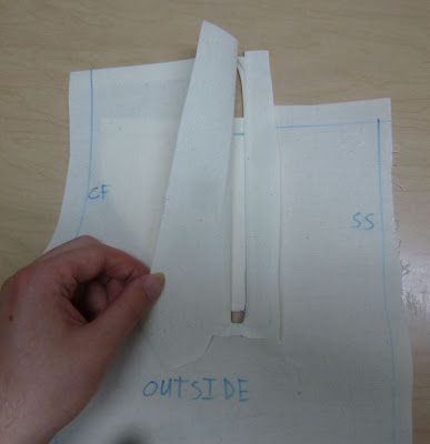 The Prettiest Gentleman About Town: Fall Front Placket Tutorial