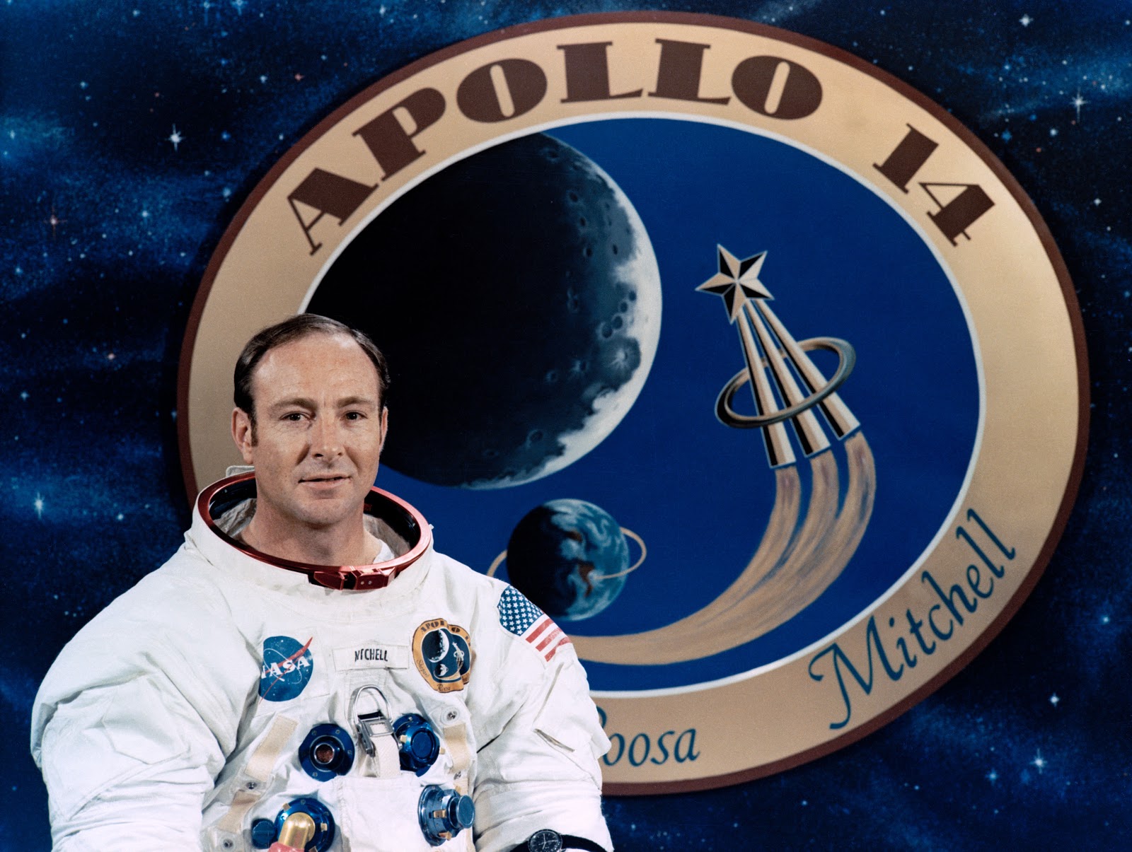 News Spazio: Edgar Mitchell 1930-2016, il pilota del modulo lunare di Apollo 14