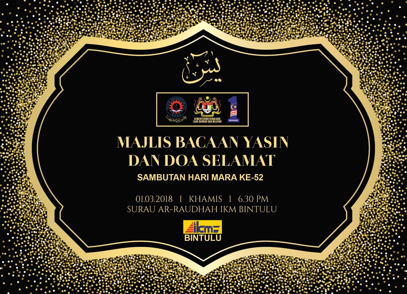 MAJLIS BACAAN YASIN DAN DOA SELAMAT SAMBUTAN HARI MARA KE-52 - Da'wah and Tarbiyyah Organisation ...