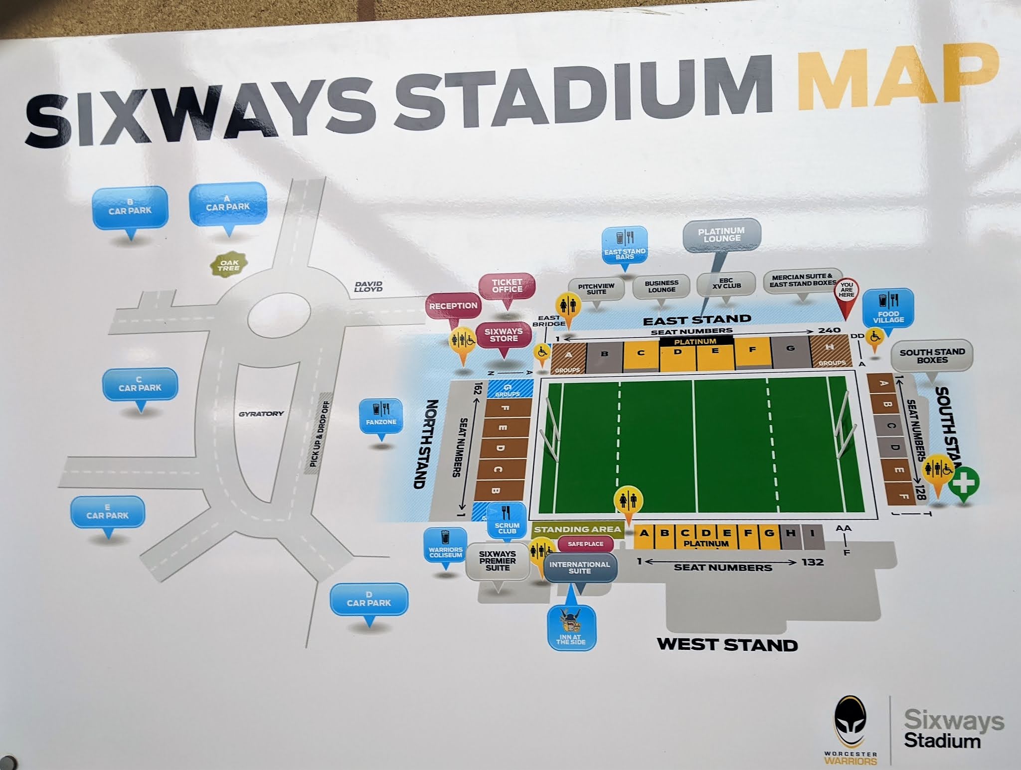 The Wycombe Wanderer: Worcester Raiders - Sixways Stadium
