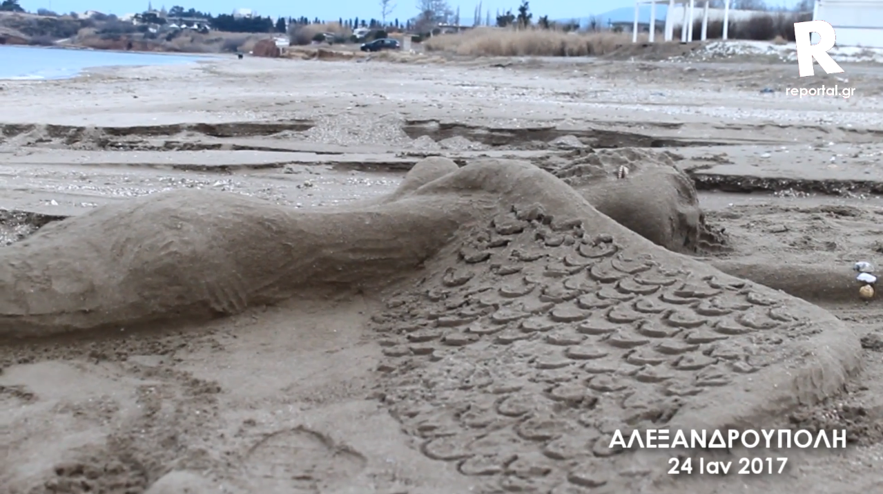 Weather News: Ο γλυπτης της Αλεξανδρουπολης ''ξαναχτυπησε'' με τις ...