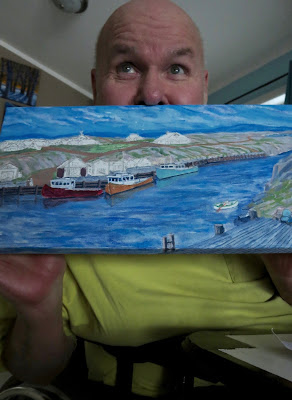 HeArtfully Creating: Craig Paints Part 3 - Peeks To Progress, Perks To ...