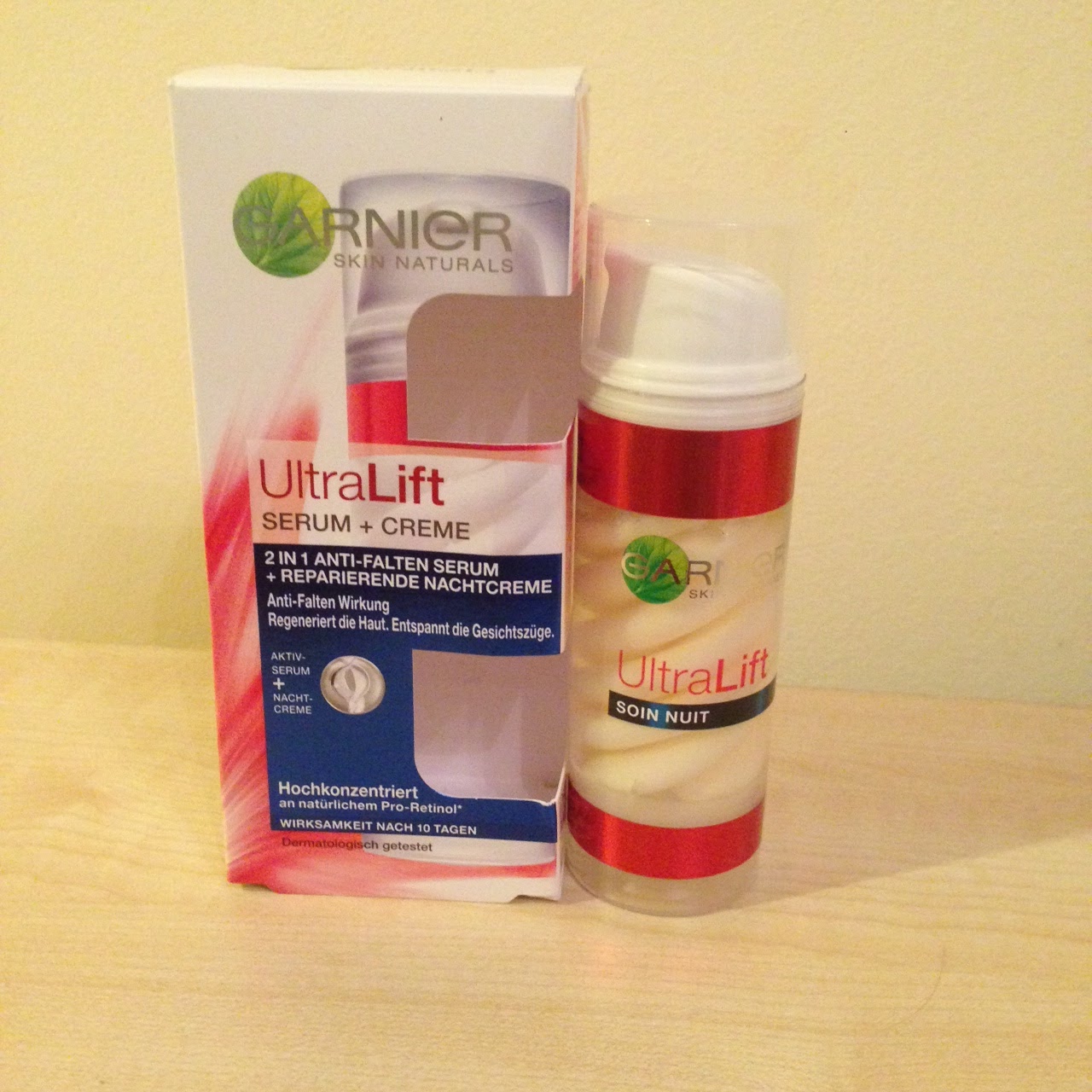 Oana's blog: Garnier Ultra Lift, crema de noapte cu ser 2 in 1
