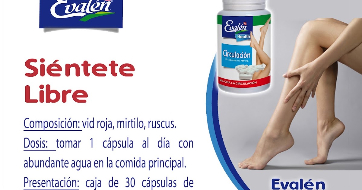 Dieta Fácil: Evalén K7 Circulación: Siéntete Libre