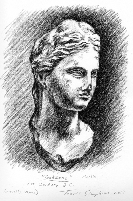 Worcester Art Museum: Sketches by Travis Simpkins: Ancient Roman ...