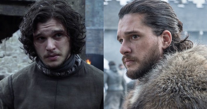 Game Of Thrones Characters: Kit Harington (Jon Snow) Then And Now ...