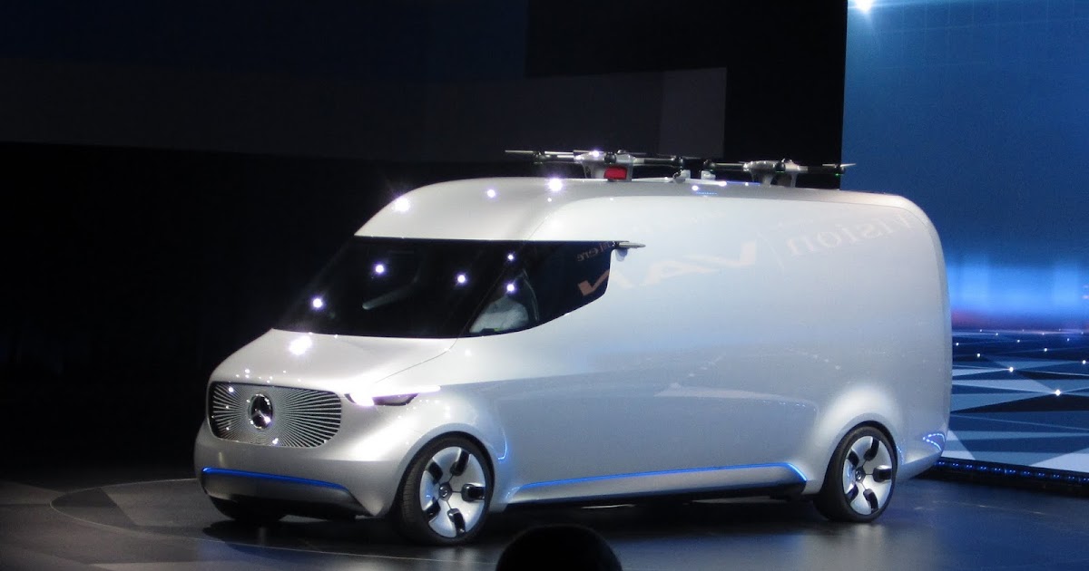 Irish Car+Travel Magazine: Mercedes shows Future Van concept, delivery tech