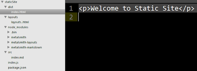Create a Static Site with Metalsmith - Coding Defined