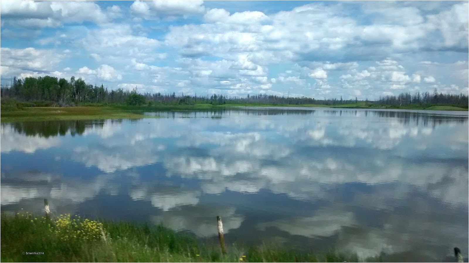 Northern Interior British Columbia: Reflection From The Sky In British ...