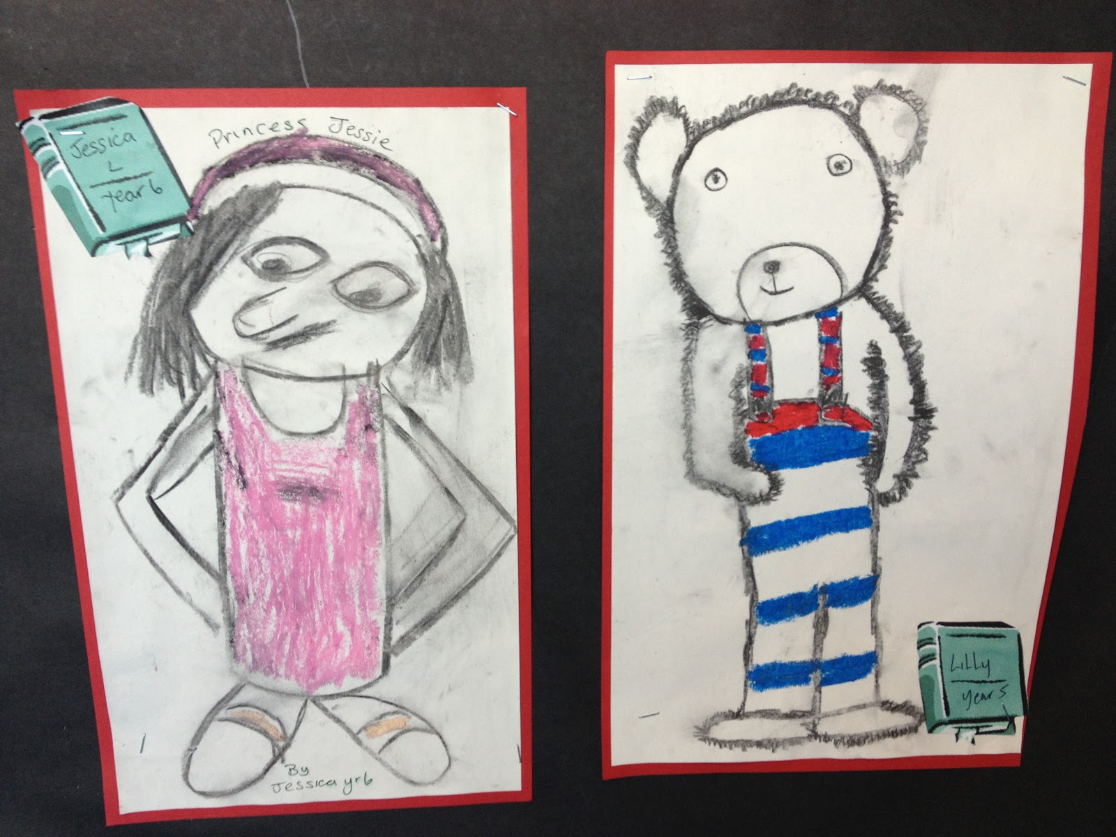 Broadford Primary: Children Draw Book Characters