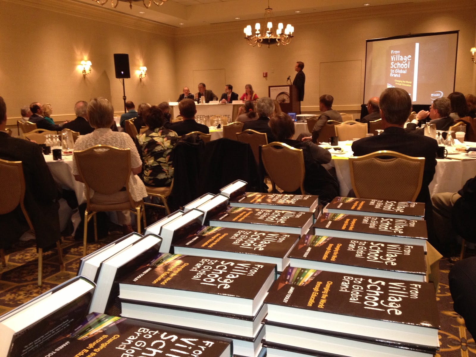 USCharters.org: Pictures of the Book tour ("From Village School to ...