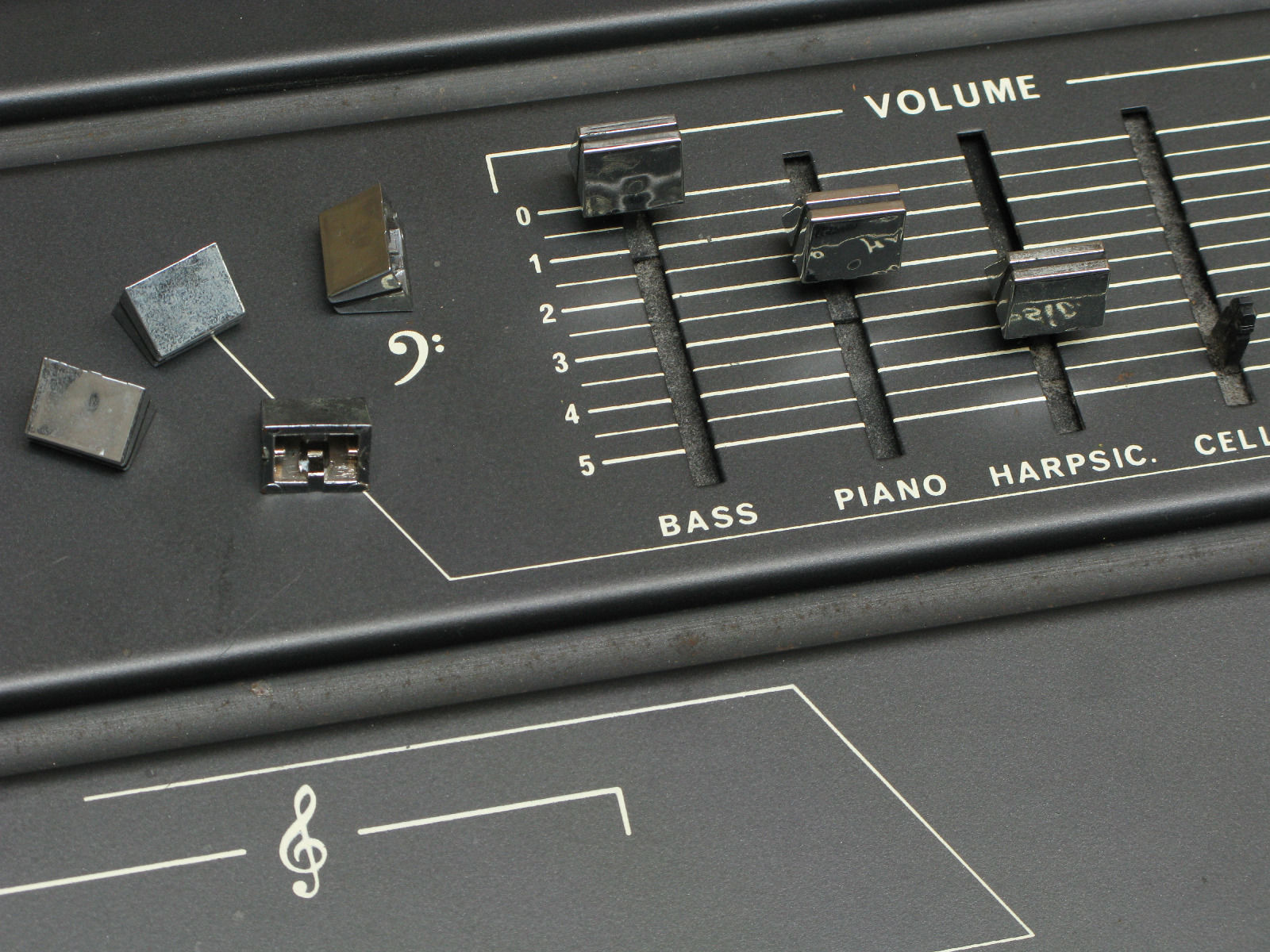 MATRIXSYNTH: Rare Italian ELEX Vintage Analog Synthesizer SN 173 62