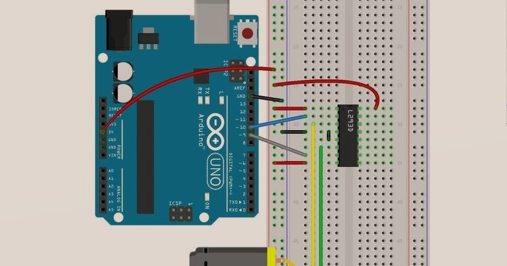 DC Motor Control with Arduino Uno