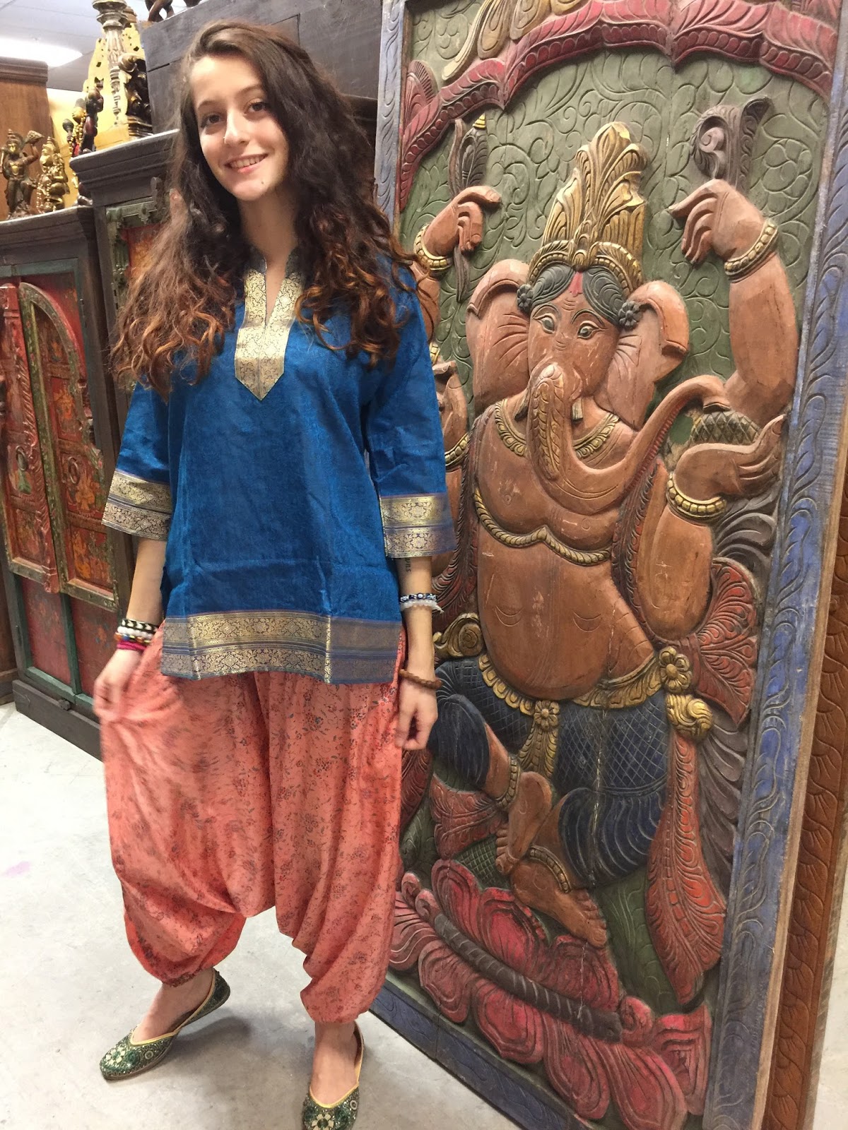 Bohemian Designer Kurti: Boho Chic Festive Fashion Summer Style Kurti Tunic