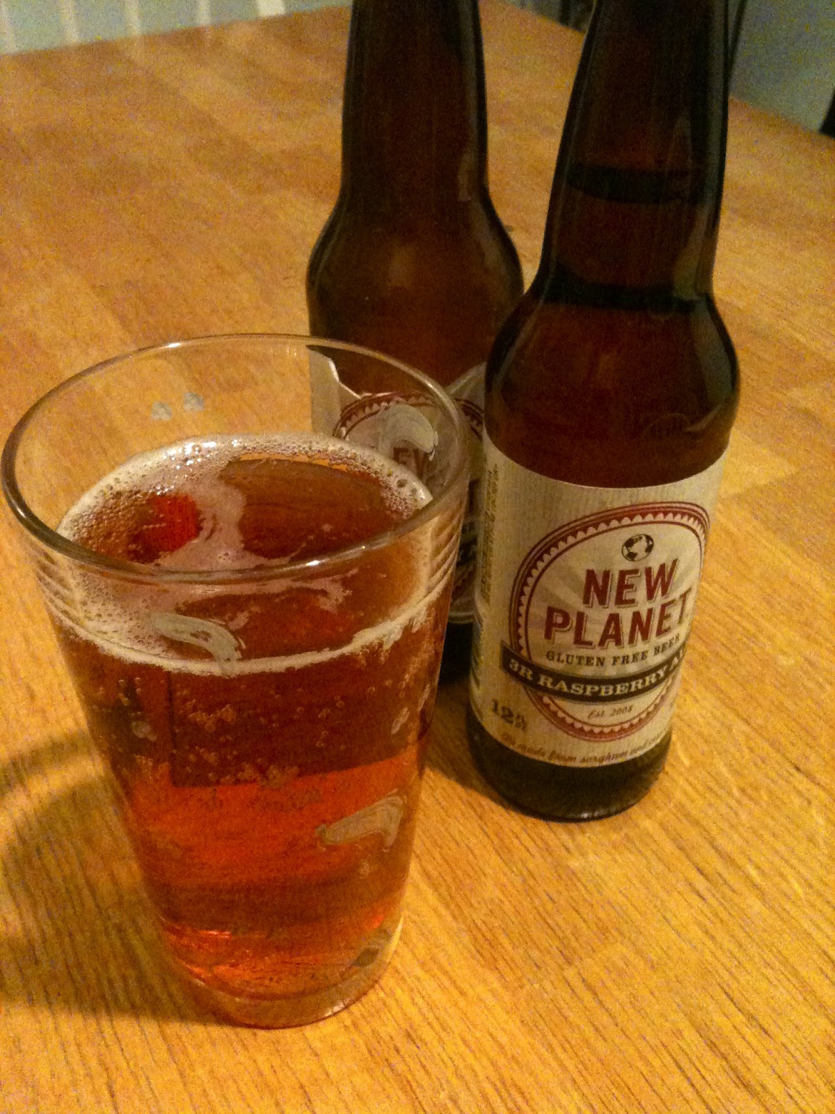 Trav's Gone Gluten Free!: Gluten Free Beer Review: New Planet